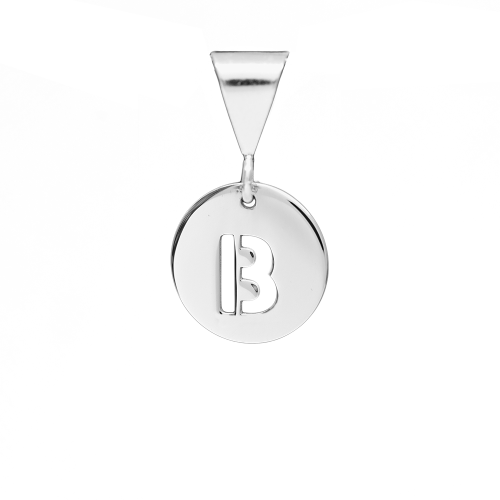 Dije de Circulo inicial calada B | Akoya