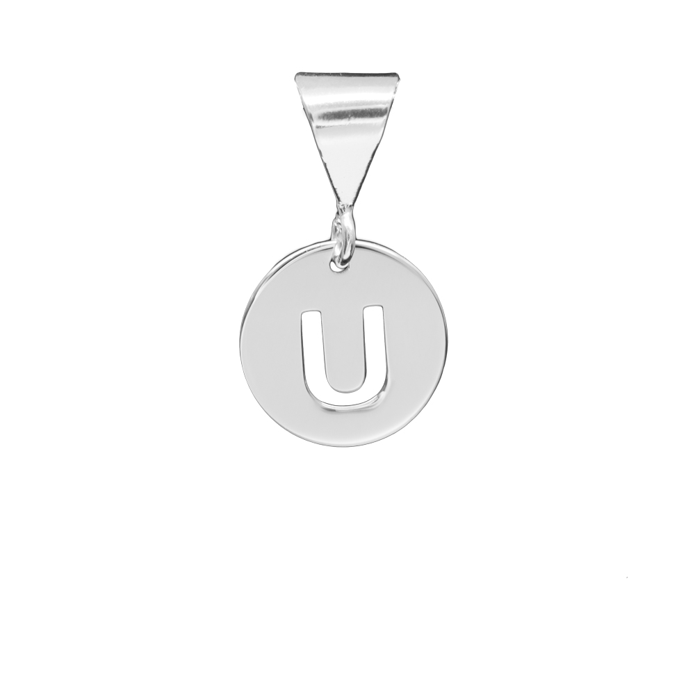 Dije de Circulo inicial calada U | Akoya