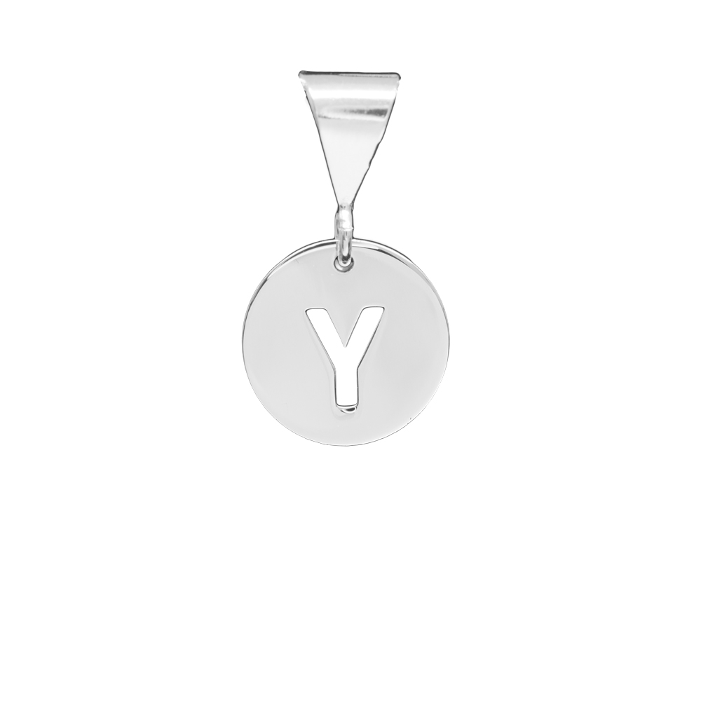 Dije de Circulo inicial calada Y | Akoya